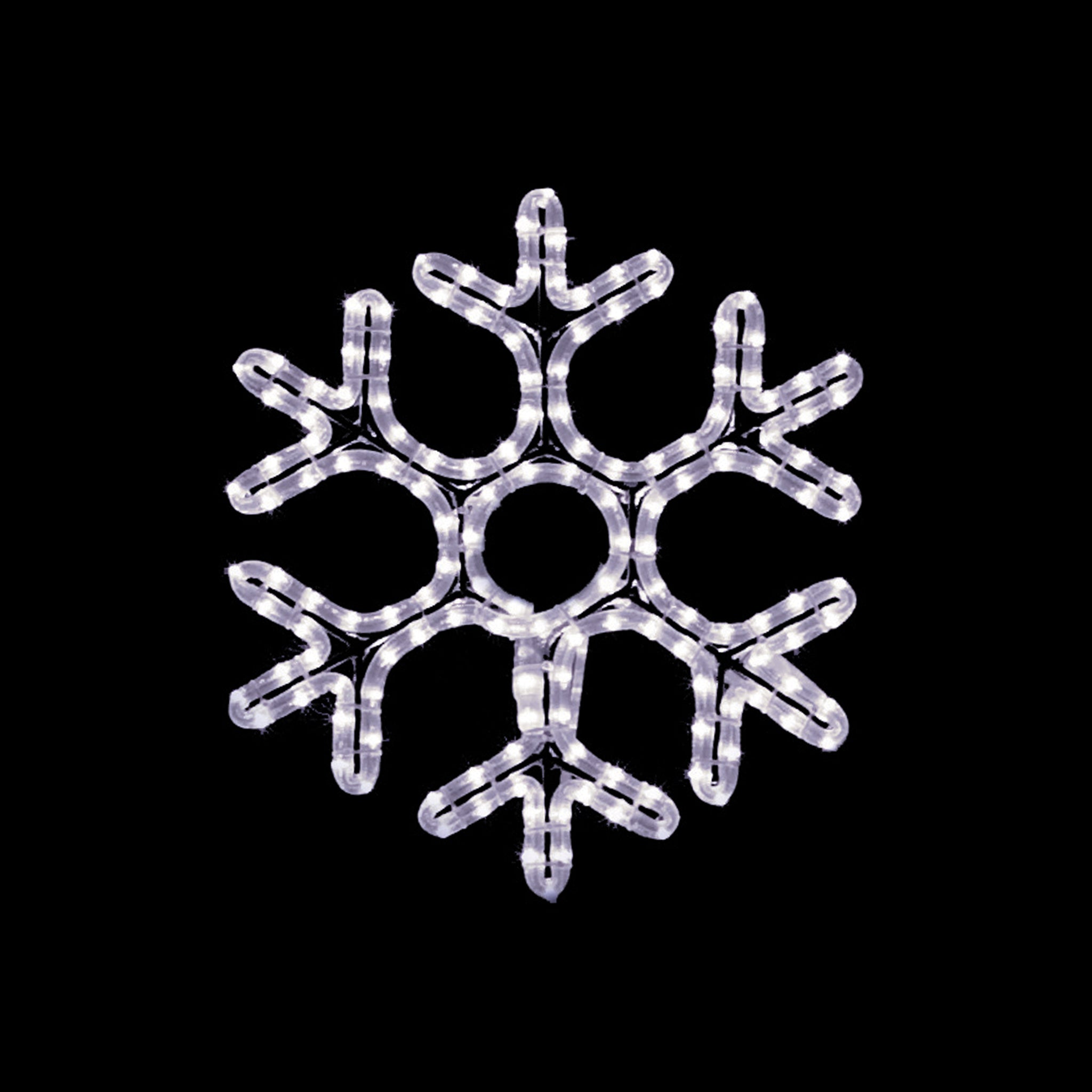 Outdoor Snowflake Lights, Commercial Snowflake Decorations ...