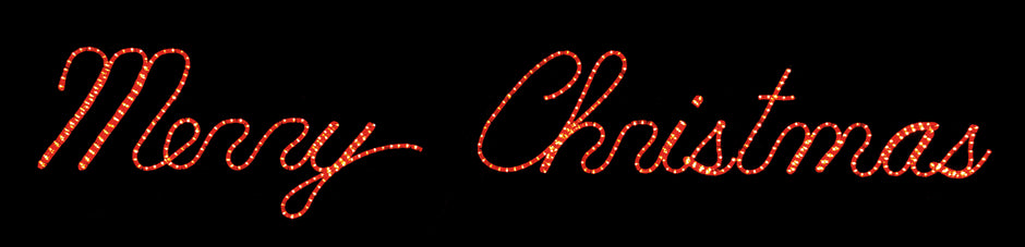 Outdoor Lighted Christmas Signs, Commercial Holiday Signs ...