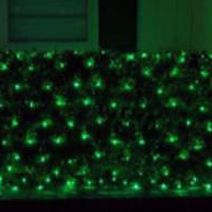 Blue LED Net Christmas Lights — HolidayLights.com